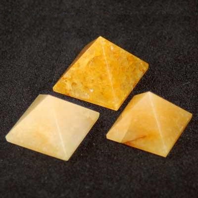 YELLOW AVENTURINE Pyramid ( CRYSTAL HEALING ), HEALING PYRAMID ...