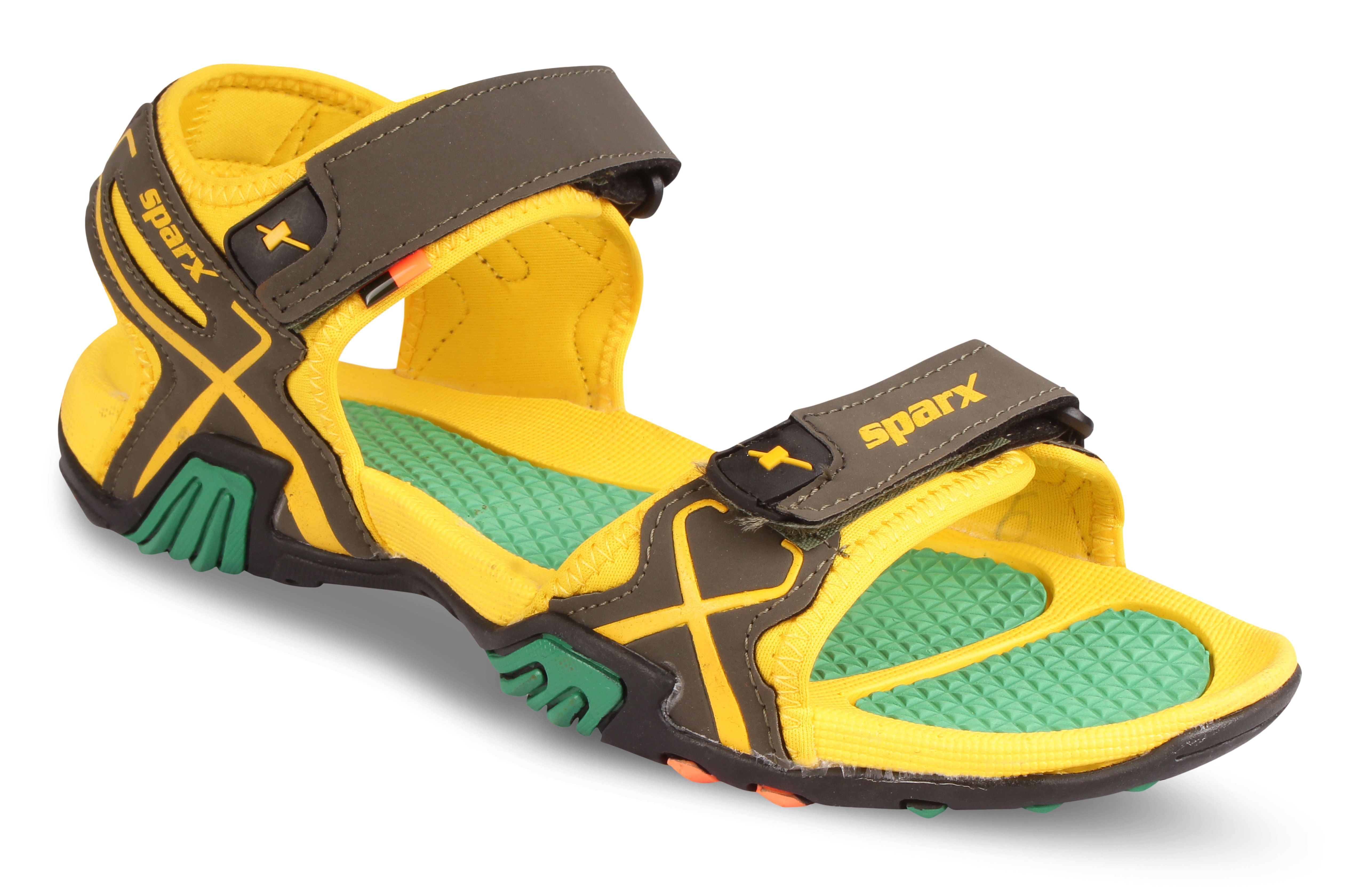 Buy SS0451G Sparx Men' Floater Sandals (SS-451 Olive) Online @ ₹999 ...