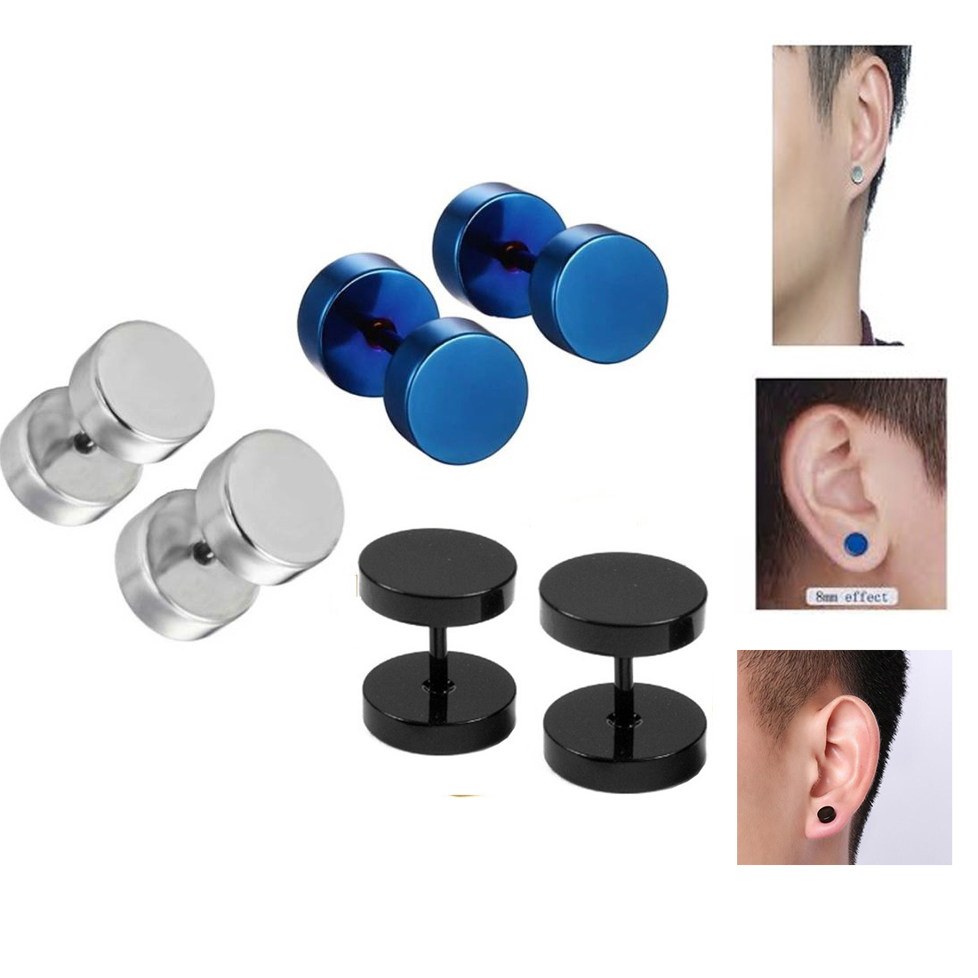 Buy Earrings for Men at Best Prices in India Men's Fashion Round ...