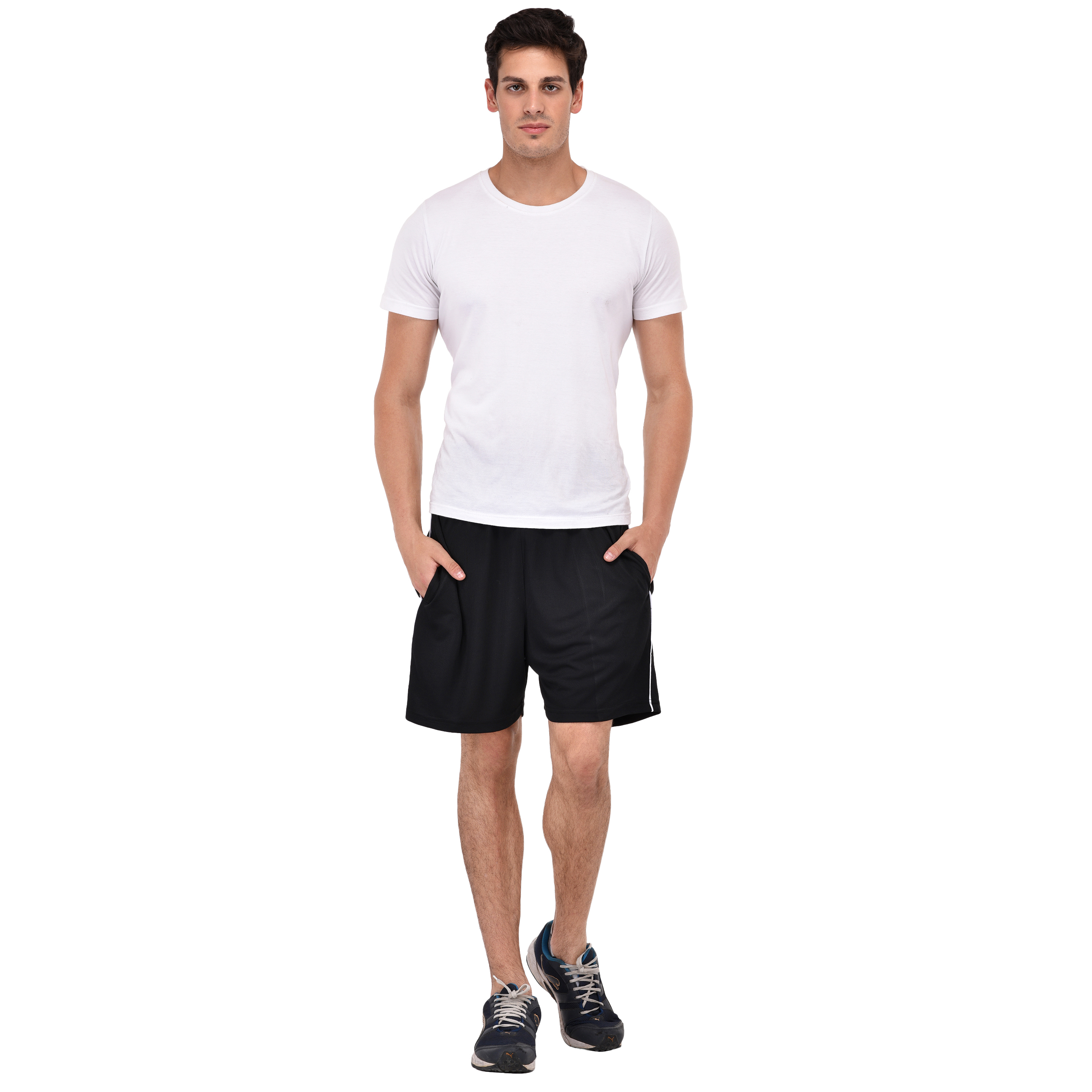 Buy Black Shorts for Men's by Fashion 7 Online @ ₹276 from ShopClues