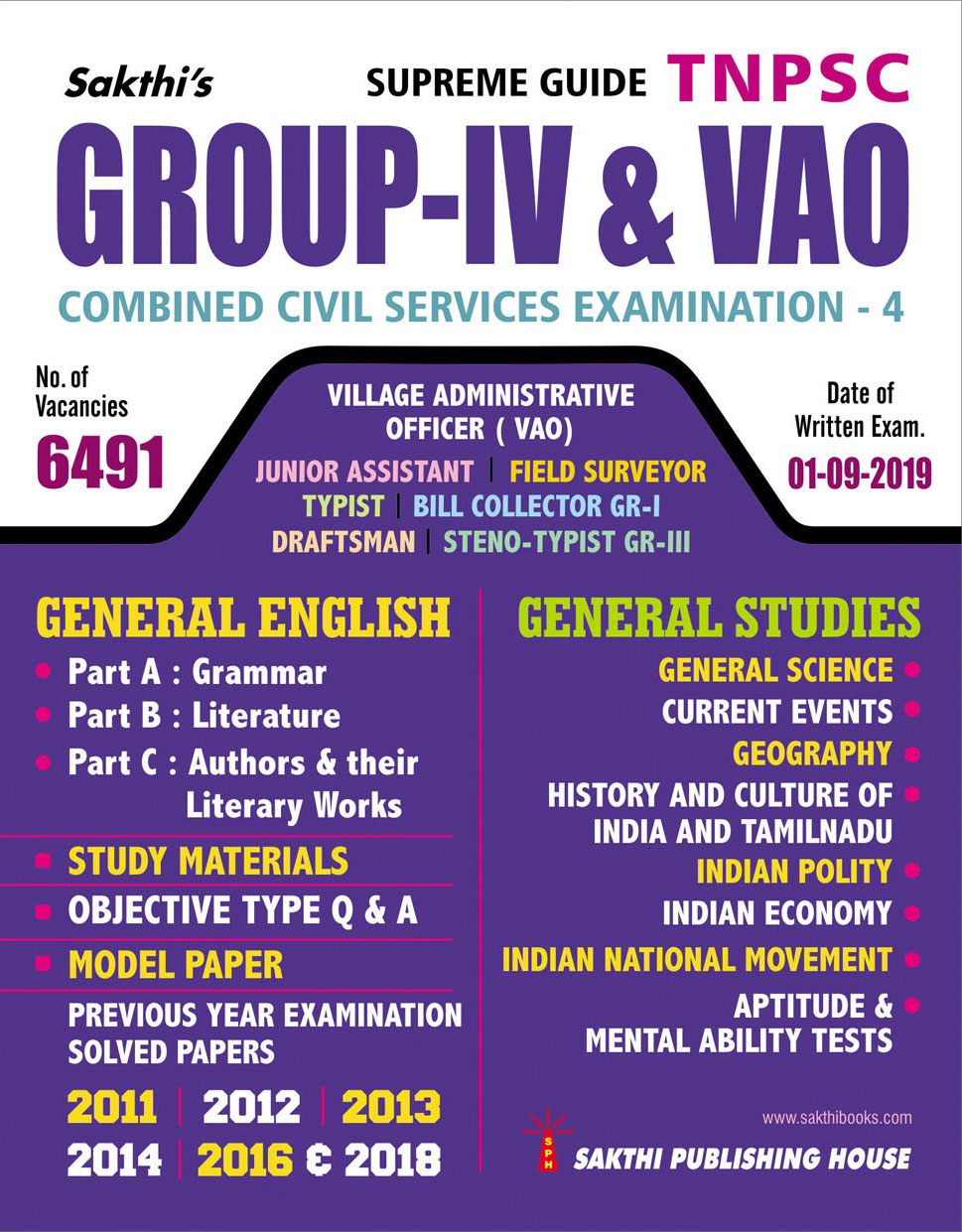Buy Tnpsc Group IV(4) VAO Exam Book 2018 (English) Online @ ₹480 from ShopClues