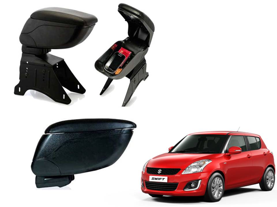 Buy Black Arm Rest Console For Maruti Suzuki Swift Online @ ₹1002 from ...