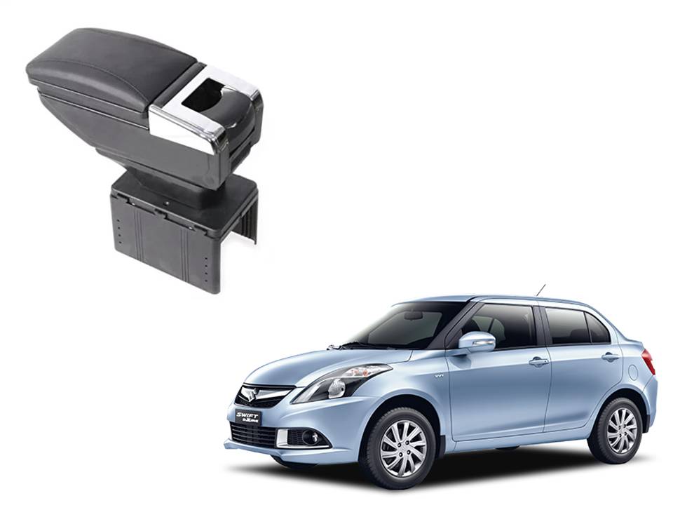 Buy Stylish Black Arm Rest Console For Maruti Swift Dzire - Arm Rest in ...