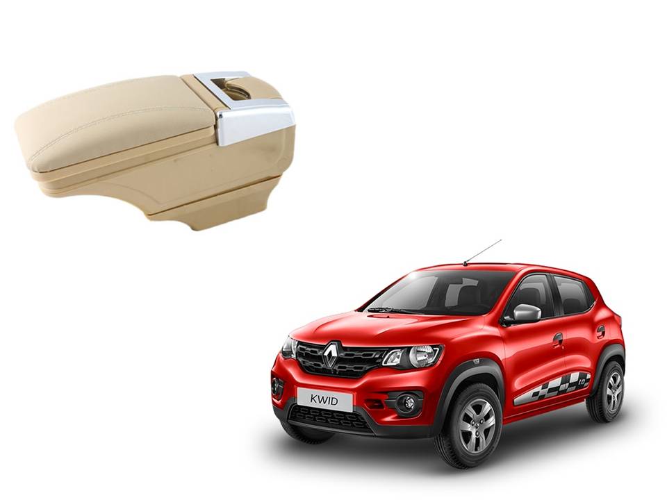 Buy Stylish Beige Arm Rest Console For Renault Kwid - Arm Rest in ...