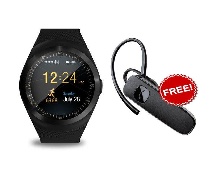 Buy Y1 Smart Watch support Nano SIM Card and TF Card With sleep ...