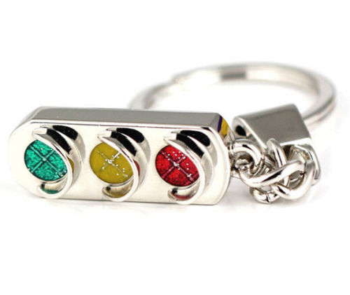 Buy MOCOMO Imported Mini Traffic Light Key Ring Chain bike car bag ...