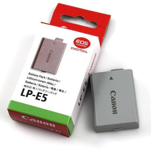 Buy Canon LP-E5 Rechargeable Lithium-Ion Battery (7.4V, 1080mAh) Lpe5 ...