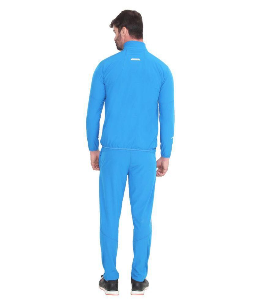 Buy Nike Royal Blue Polyester Lycra Track suit Online @ ₹5499 from ...