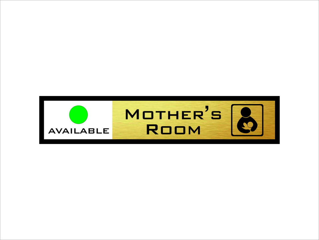 Buy MOTHERS ROOMAVAILABLE / OCCUPIED SMEDOR Professional sliding sign ...