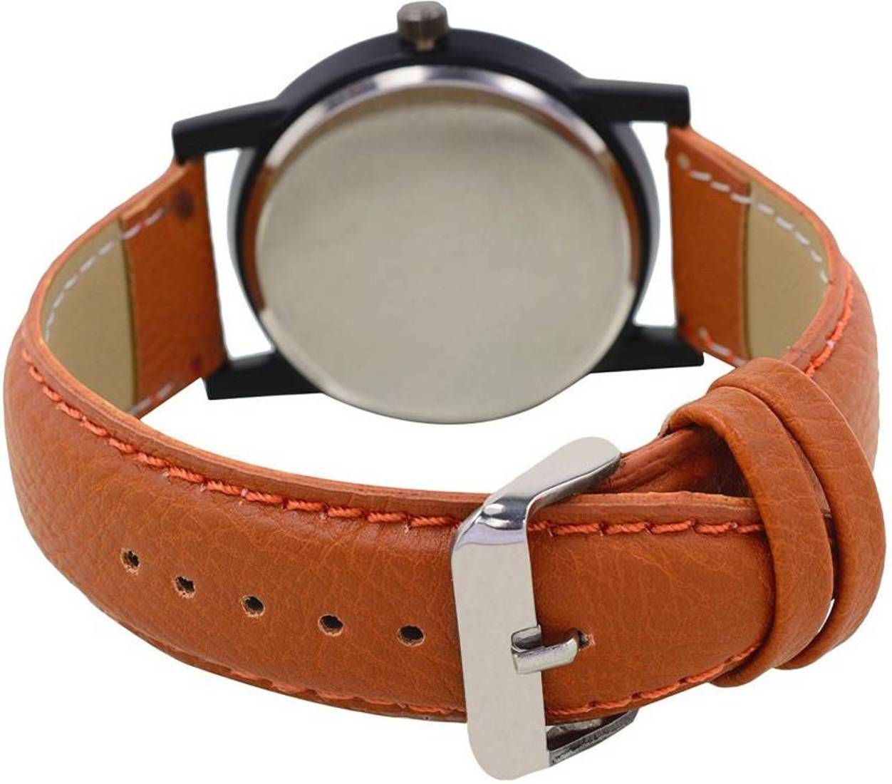 Buy Mahadev Brown Strip Black Dile Watch For Men And Boy Online @ ₹259 ...
