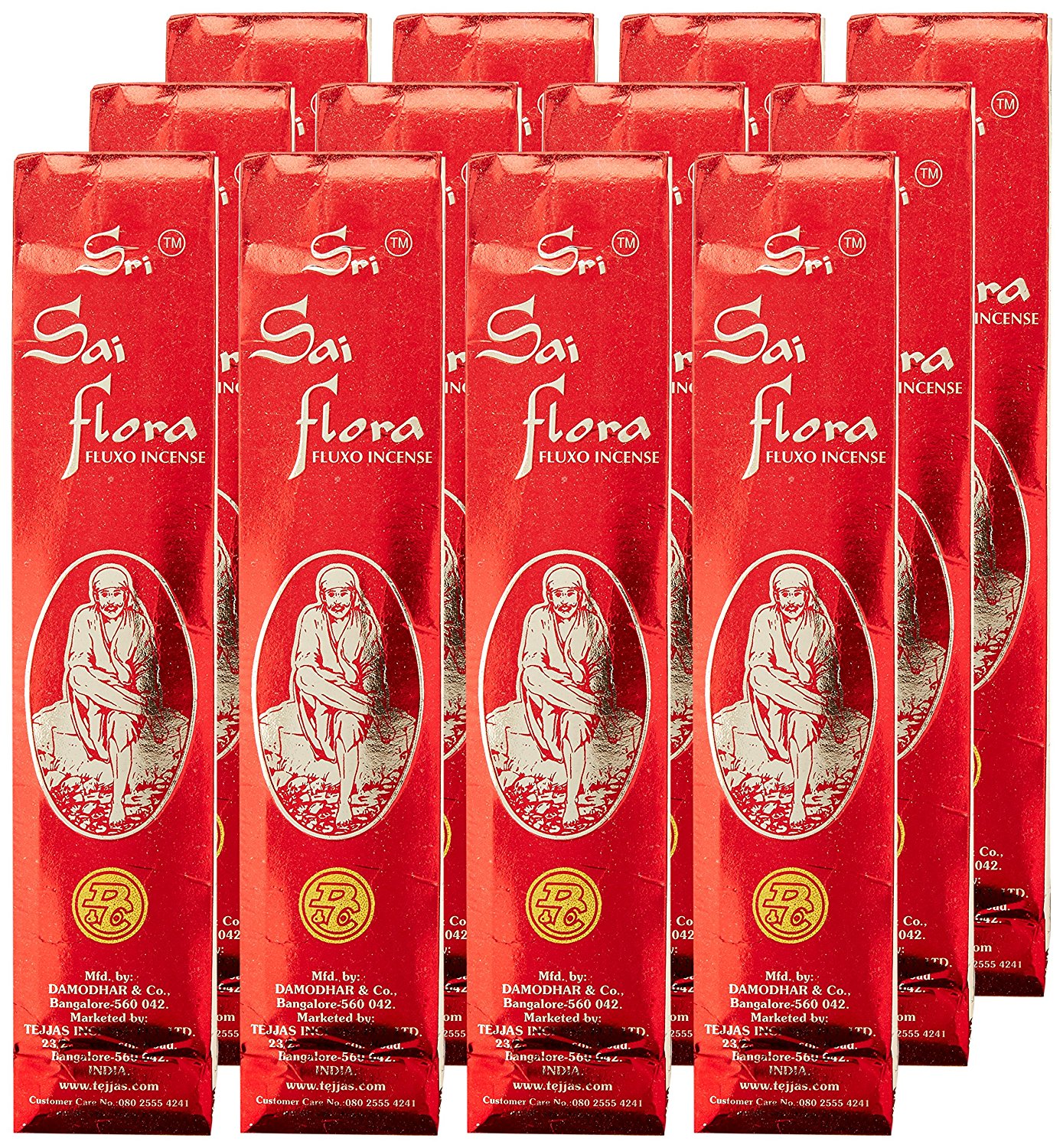 Buy Sri Sai Flora Fluxo Incense Sticks ( Pack Of 12 ) Online @ ₹480 from ShopClues