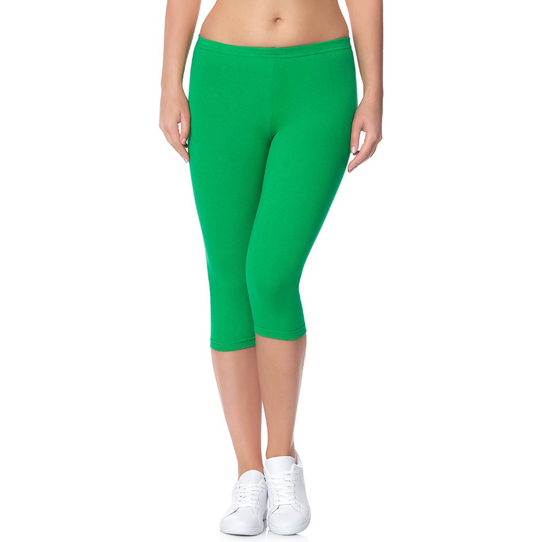 Buy Lili Bio-Wash 220 GSM Premium Ultra Soft Calf Length Capri ...