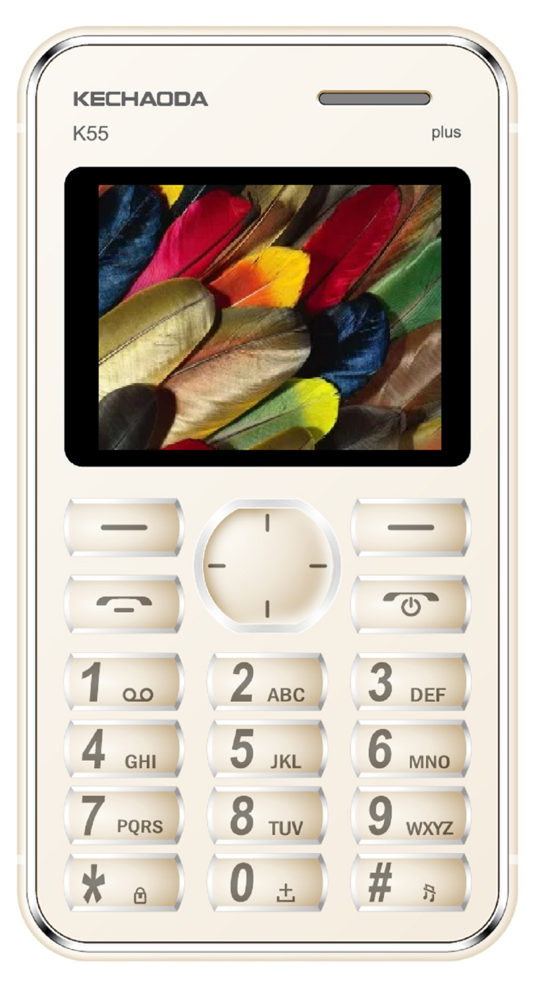 Buy KECHAODA K55+ DUAL SIM CARD PHONE, 1.8 INCH DISPLAY, VIBRATION ...