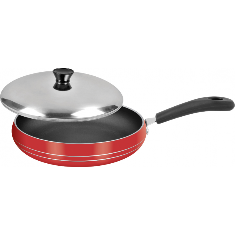 Buy Sun Surya Non Stick Fry Pan With Lid And Handle Online @ ₹535 from ...