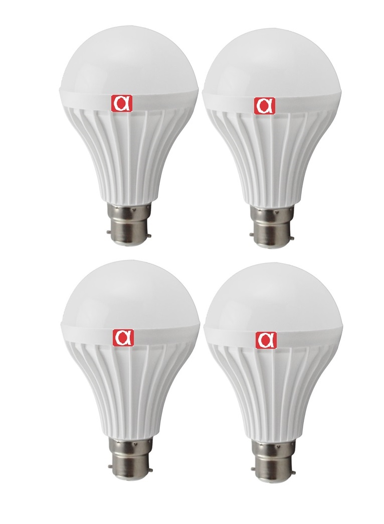 Buy Alpha 12 Watt LED Bulb pack of 4 With One Year Replacement Warranty ...