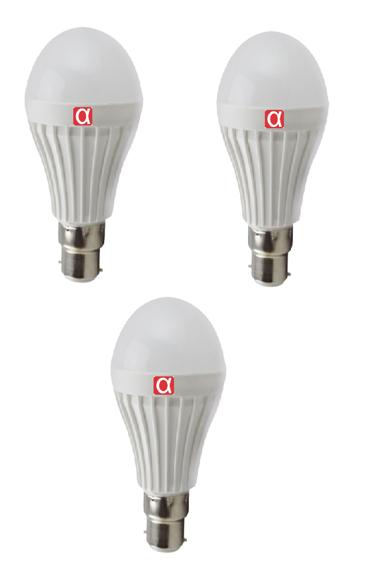 Buy Alpha 7 Watt LED Bulb pack of 3 With One Year Replacement Warranty ...