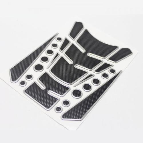 Buy Carbon Fiber Bike Tank Protector Pad Sticker Guard 200mm x 140mm ...
