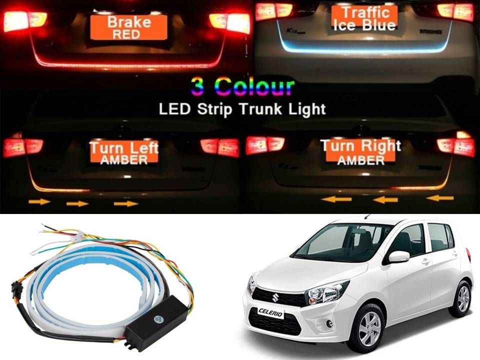 Buy Flow LED Strip Trunk Light / Dicky Light / Boot LED DRL Strip Light ...