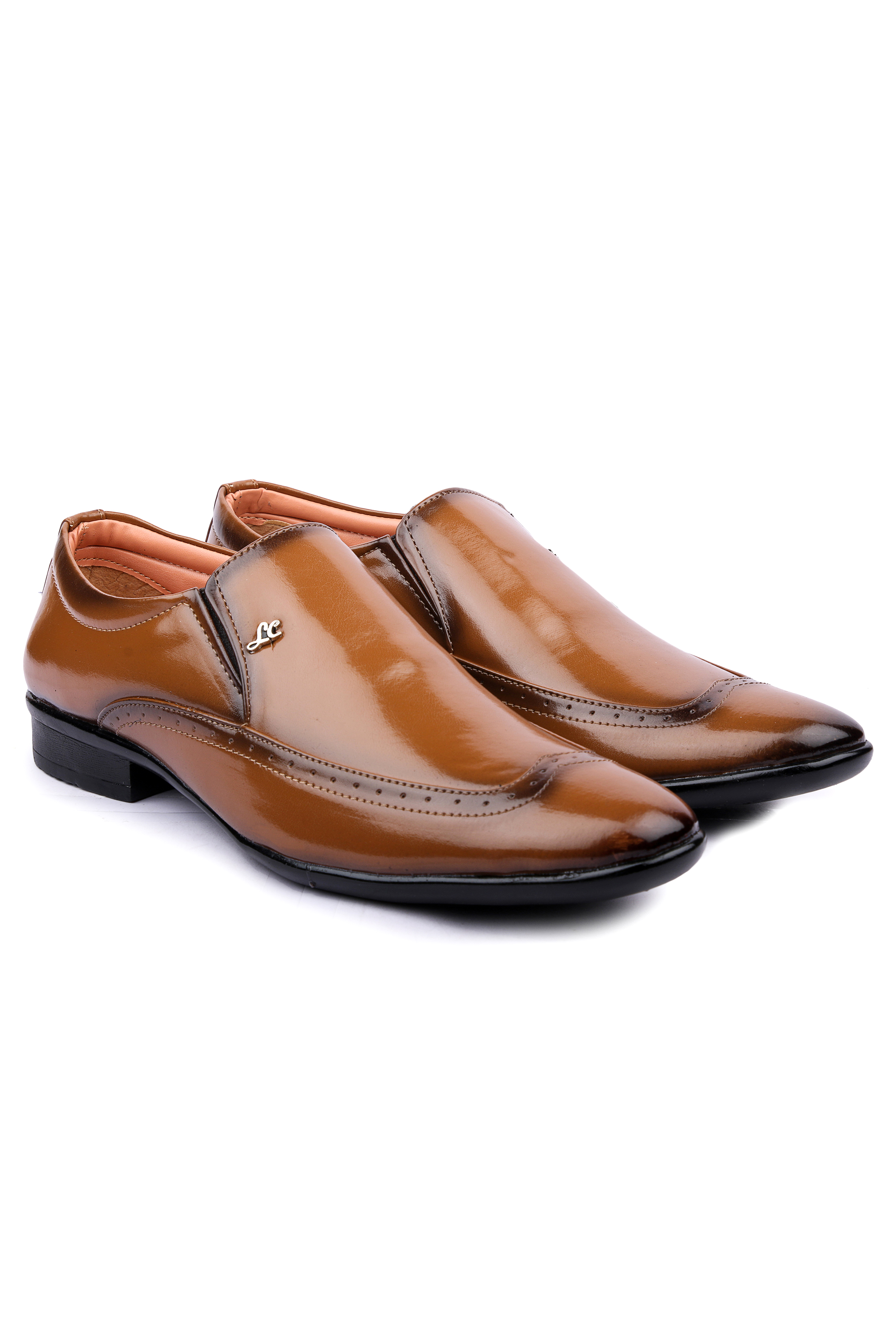 Buy Anson Men's Tan Formal Shoe Online @ ₹499 from ShopClues