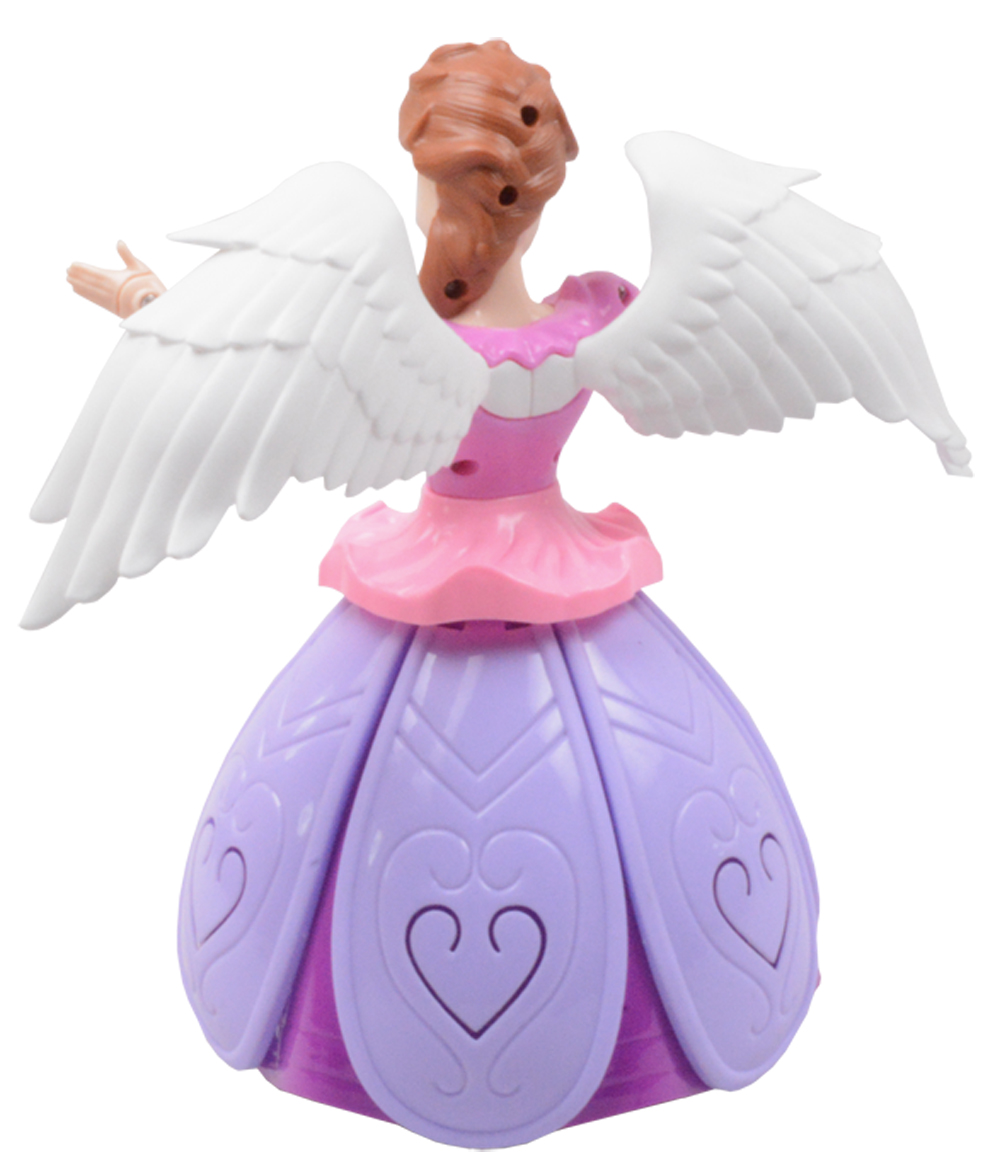 Buy Jm Princess Dancing Rotating Angel Doll Girl Flashing Lights Music ...