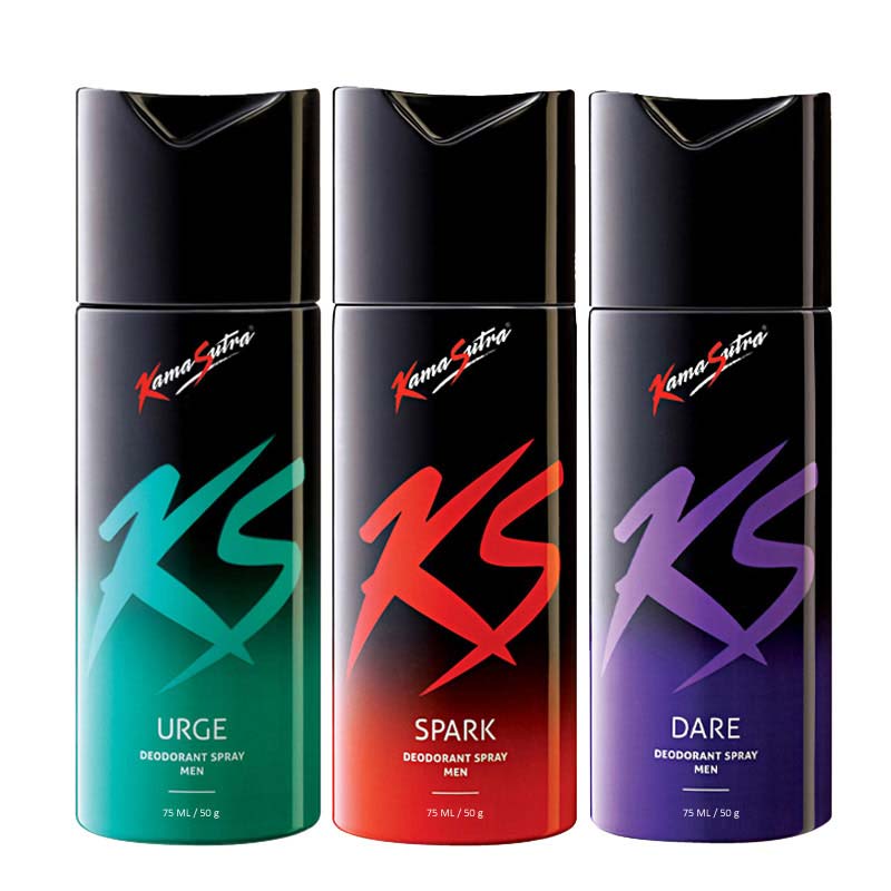 Buy Ks Kamasutra Deo Deodorants Body Spray For Men - Pack Of 4 Pcs ...