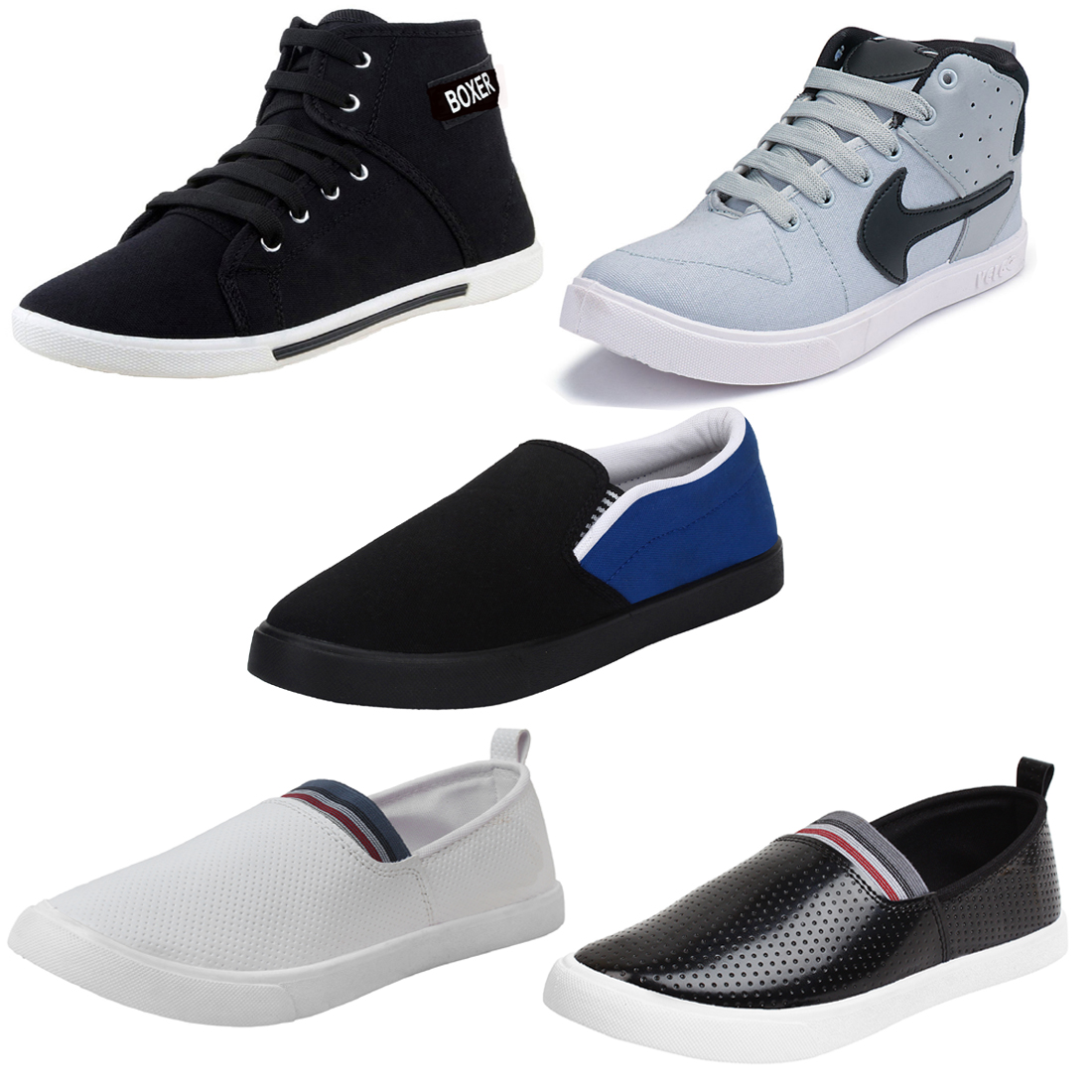 Buy Armado Men/Boys Combo Pack 5 Casual Shoes Online @ ₹2490 from ShopClues