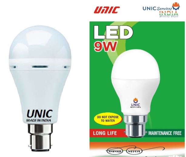 Buy unic emergency rechargeable AC /DC LED BULB Online @ ₹450 from ...