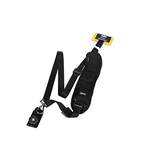 Buy Quick Rapid Camera Single Shoulder Black Sling Strap for Canon for ...