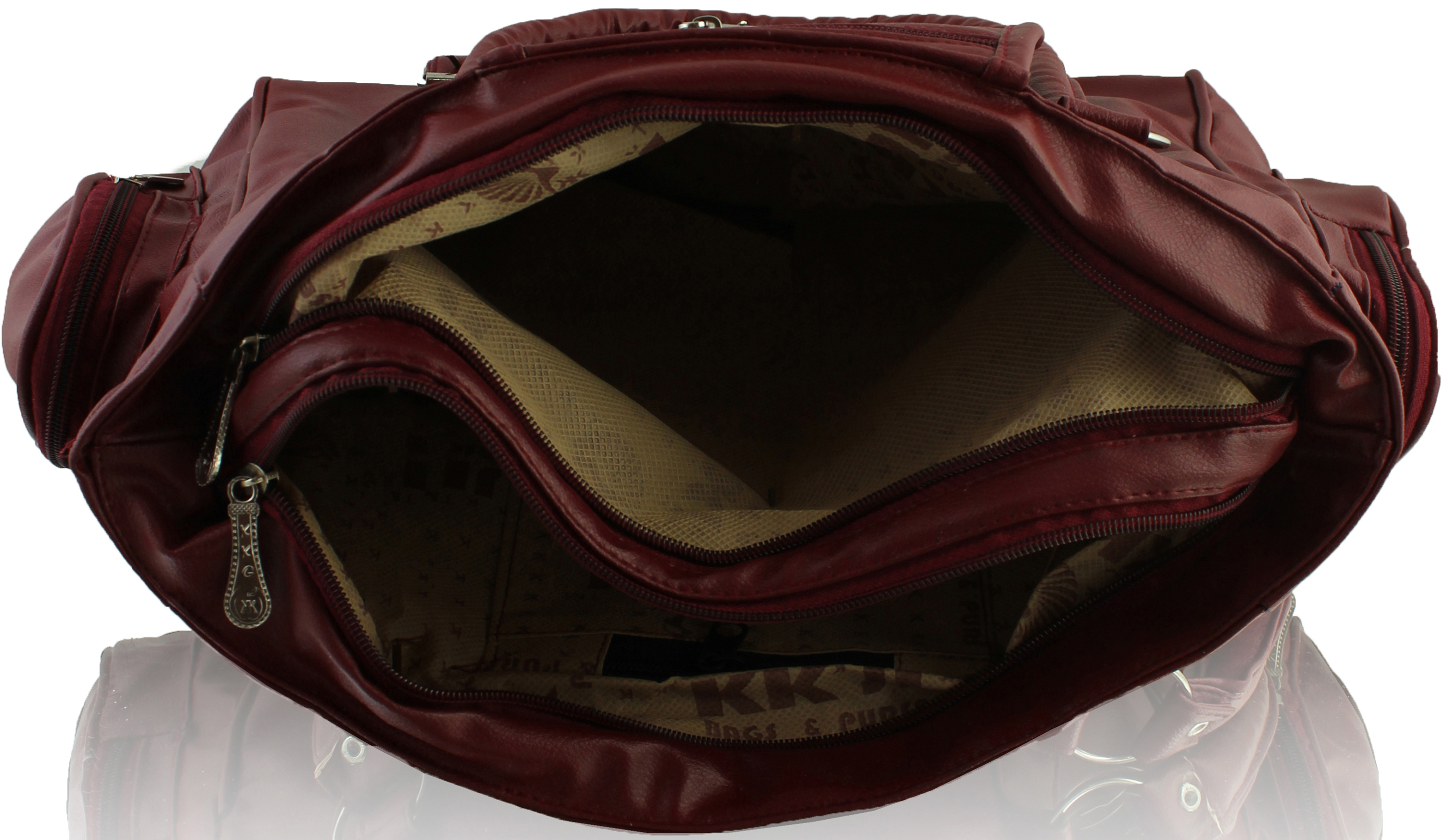 Buy Code Yellow Women's Maroon Handbag Online @ ₹499 from ShopClues