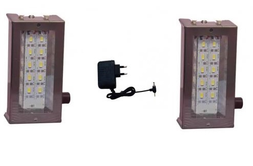 Buy Rechargeable Emergency Home Light 12 LED with charger with charger ...