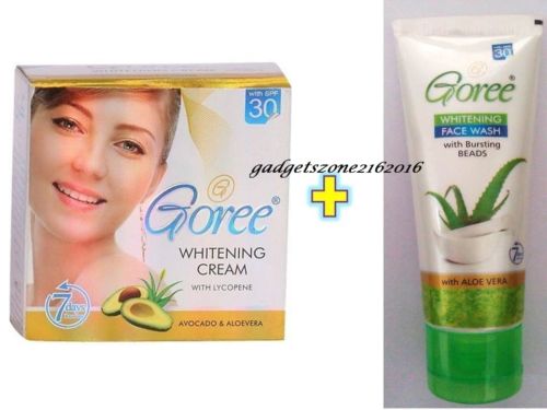 Buy ORIGINAL GOREE CREAM WITH ORIGINAL GOREE FACE WASH 100 RESULT BEST ...