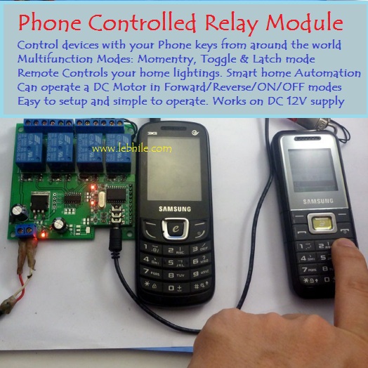 Buy E66 DTMF Phone Voice Decoder Control Remote Switch Delay Timer Home ...