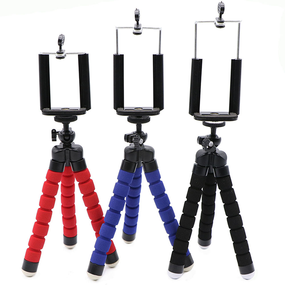 Buy Mini Flexible Sponge Octopus Tripod for Mobile Phone And Camera ...