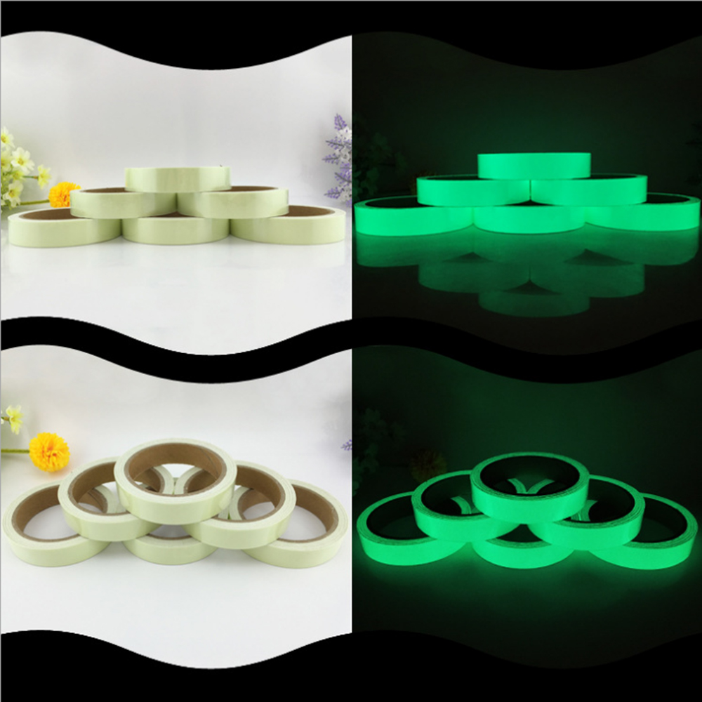 Buy Glow In The Dark Tape Rolls Self Adhesive Luminous High Bright ...