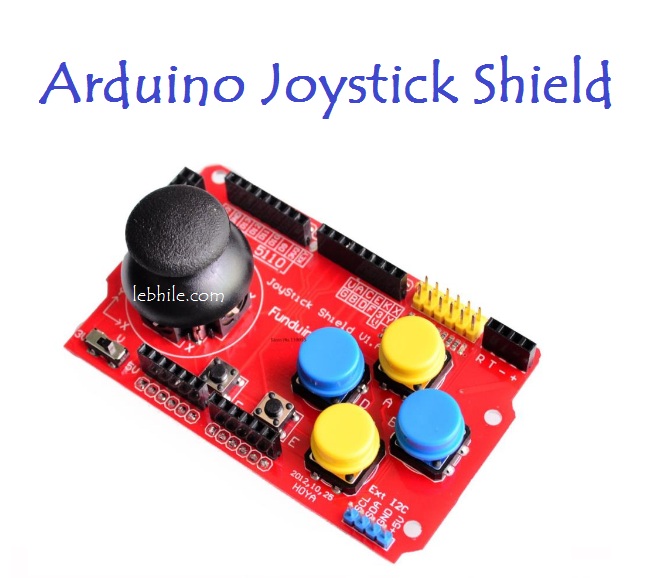 Buy E76 Joystick Shield for Arduino Expansion Board Analog Keyboard and Mouse Function Online ...