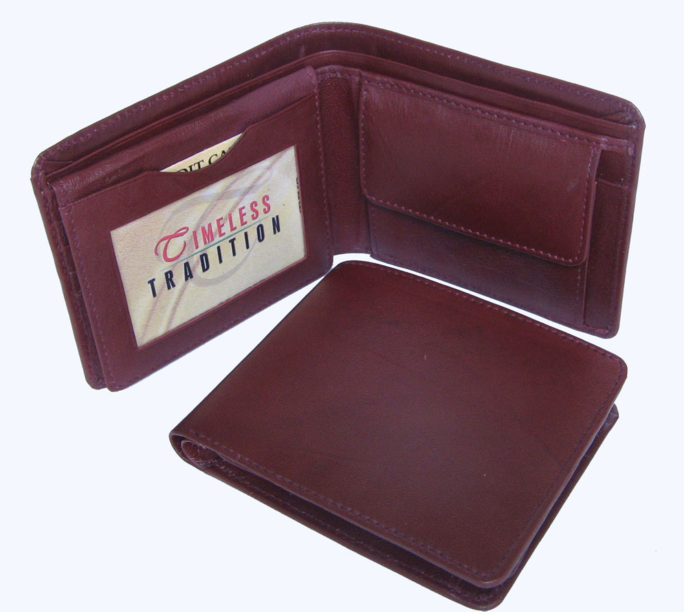 100 Original Leather Gents Wallet new Style Money Purse Men's Wallet ...