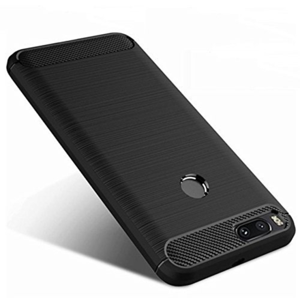 Buy Huawei Honor 7X (BLACK COLOURR) Soft Carbon Fiber Rugged Luxury ...