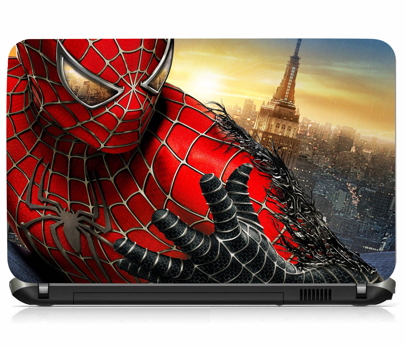 Buy VI Collections Spider Man Printed Vinyl Laptop Decal 15.5 Online ...