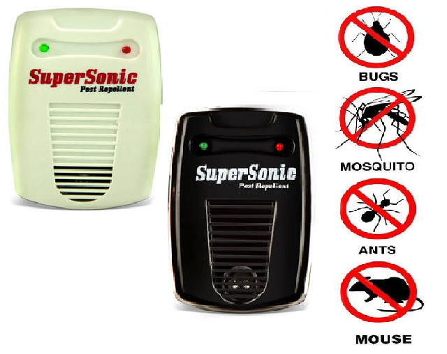 Buy PACK OF 2 MULTI COLOR SUPER ULTRA SONIC INSECTS AND PEST REPELLENT ...
