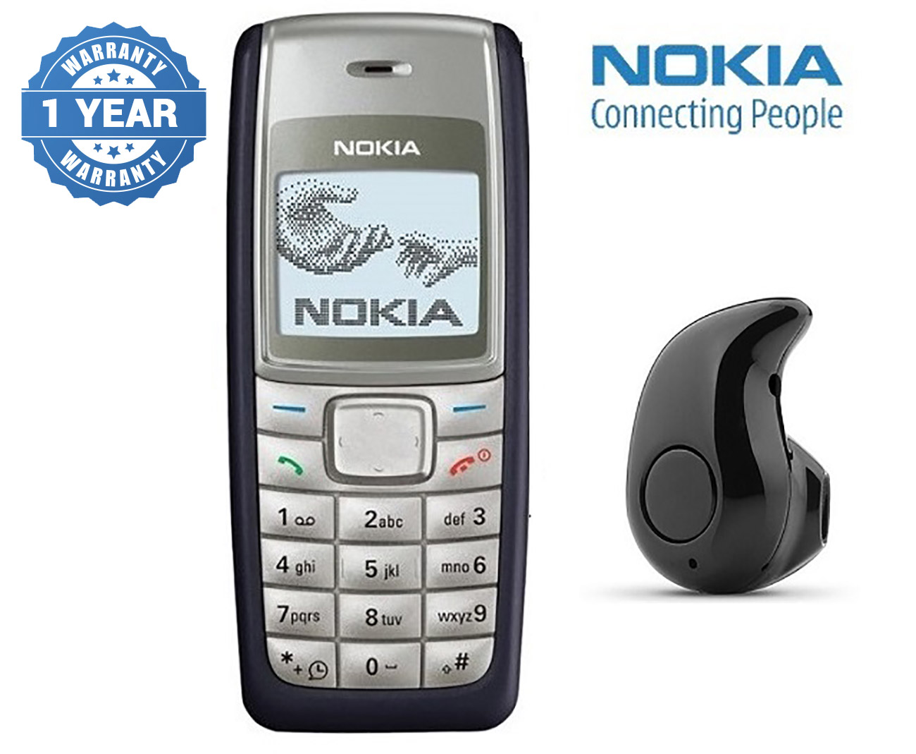 Buy (Refurbished) Nokia 1110 (Single Sim, 1.4 inches Display) - Superb ...