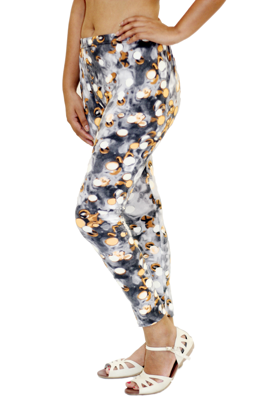 Buy RSSB Fashionable Printed Multicolor Legging for Girls and Women ...
