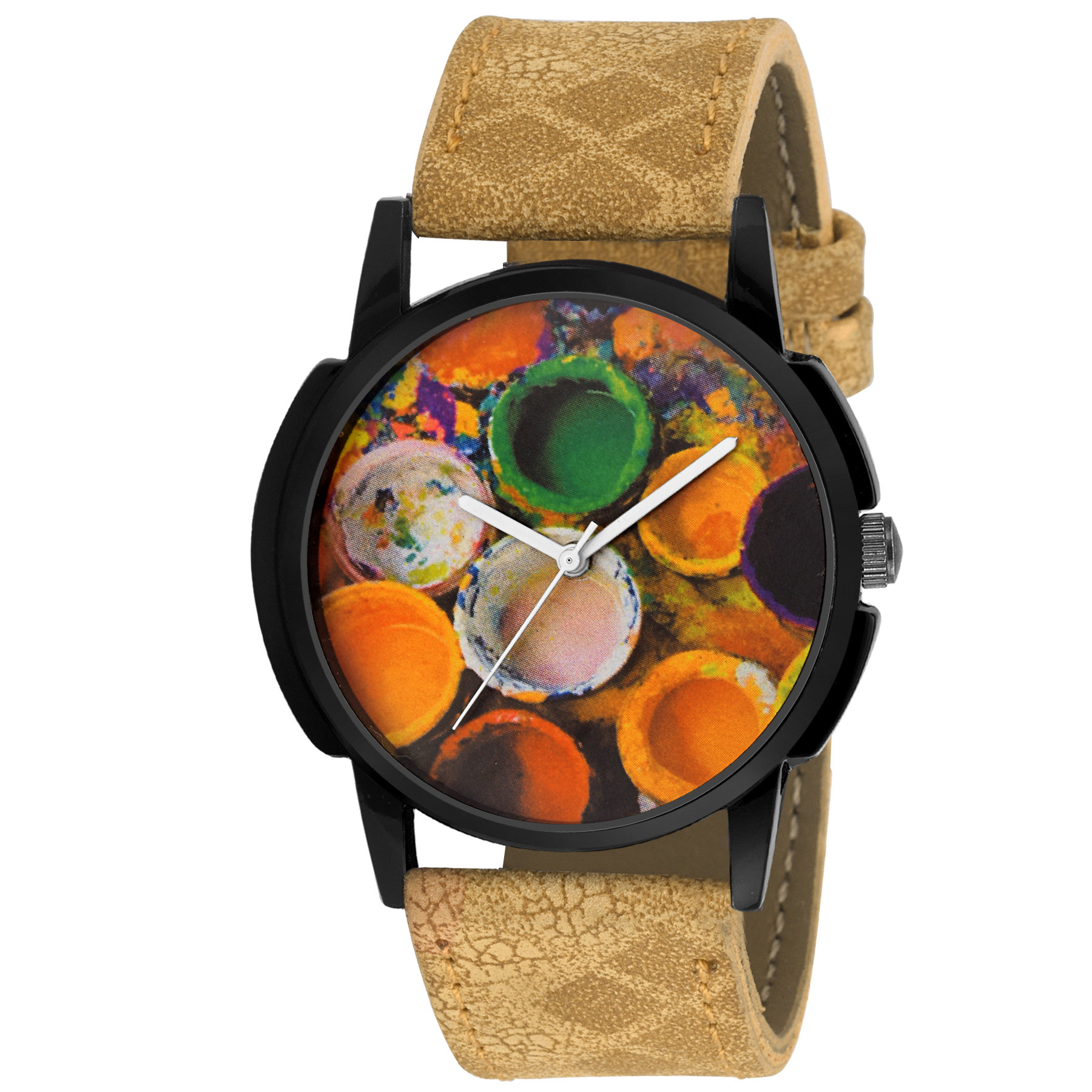 Buy Code Yellow Analog Multi Dial Men Watch - TMGXBLK719 Online @ ₹399 ...