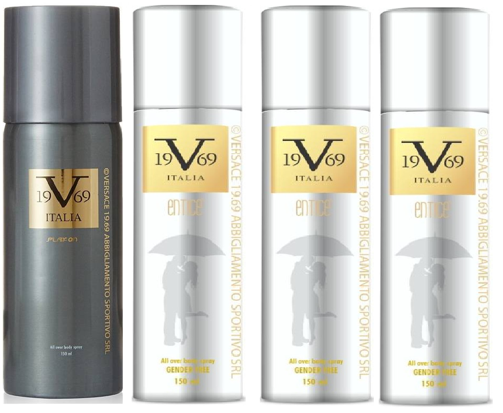 Buy versace 3 entice 1 play on ( pack of 4) Online @ ₹863 from ShopClues