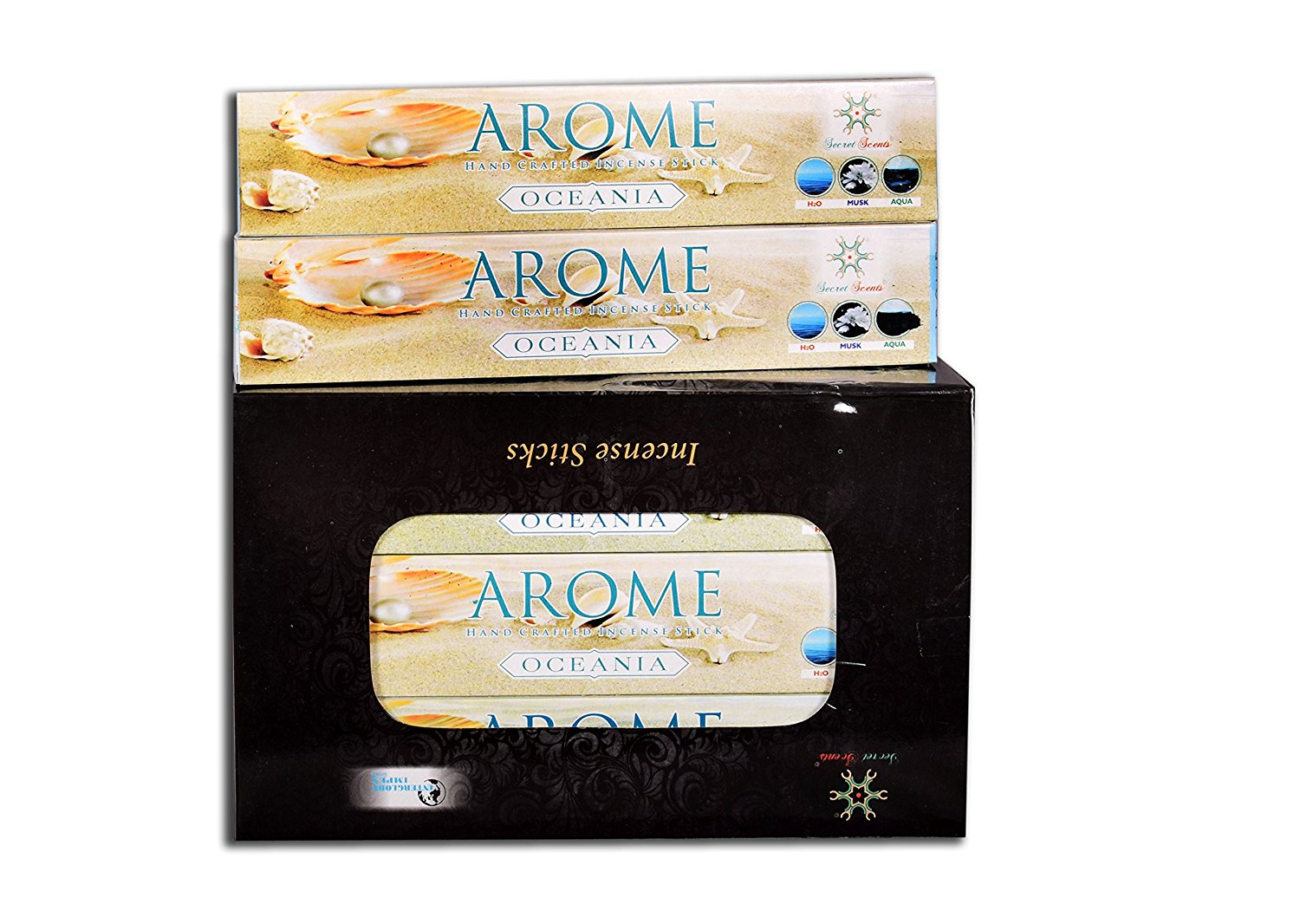 Buy Secret Scents Premium Assorted 3 in 1 Arome - Oceania H2O, Musk ...