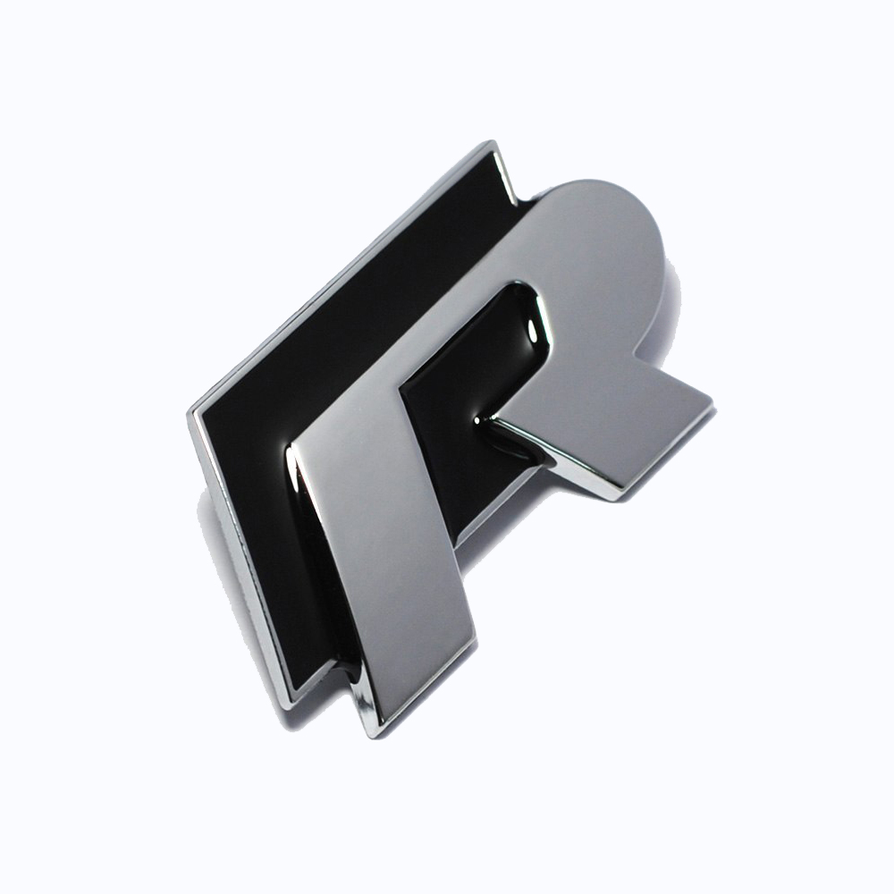 Buy TCOS TECH R Word Racing Sports Sticker 3D Chrome Badge Logo Sticker ...