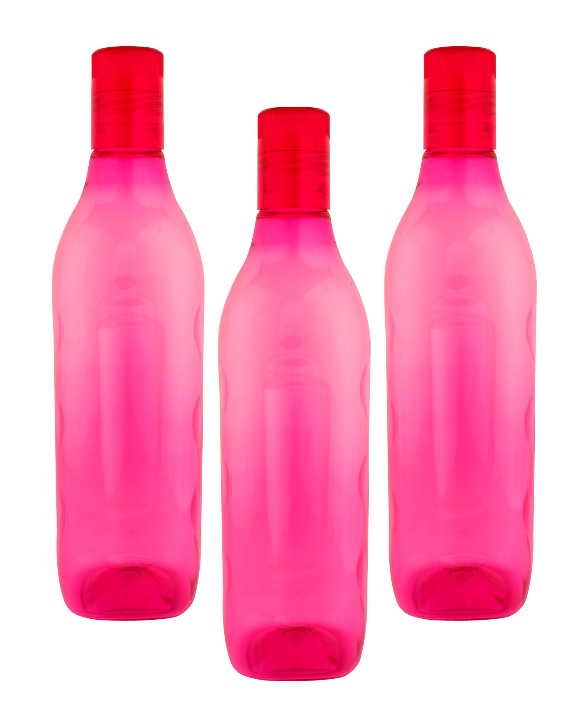 Buy DP Tango Plastic Water Bottles 1000 ml Set of 3 Piece - Pink Online ...