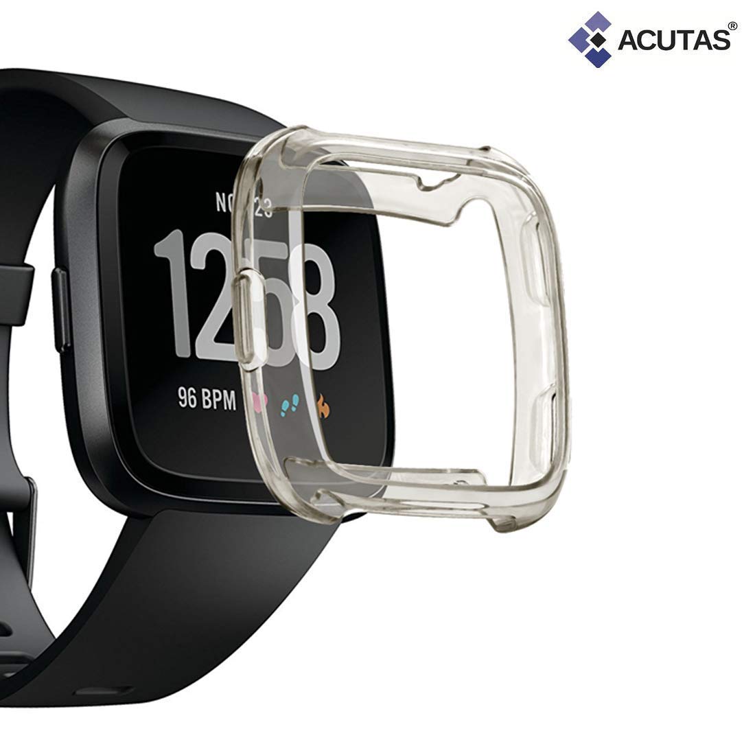 Buy ACUTAS Shockproof Protector TPU Silicone Clear Bumper Watch ...
