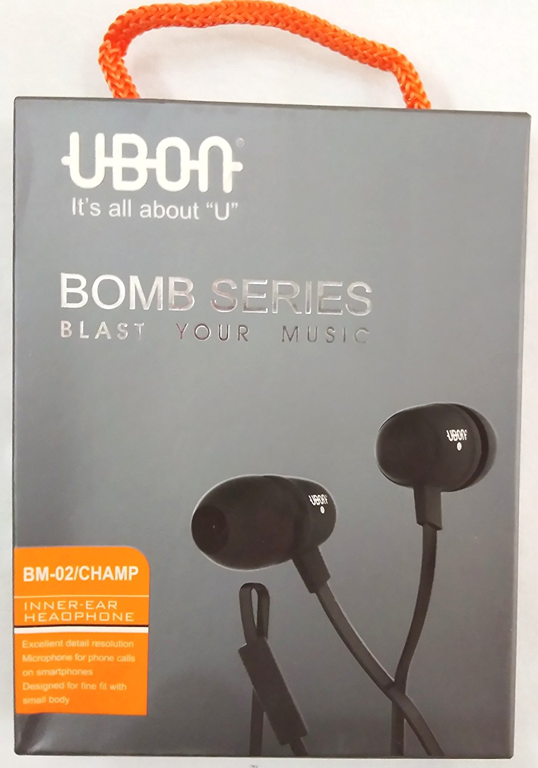 Buy Ubon Bomb Series Powerful Audio Bass Earphone / Headphone with Mic 3.5 MM Jack Online @ ₹299 ...