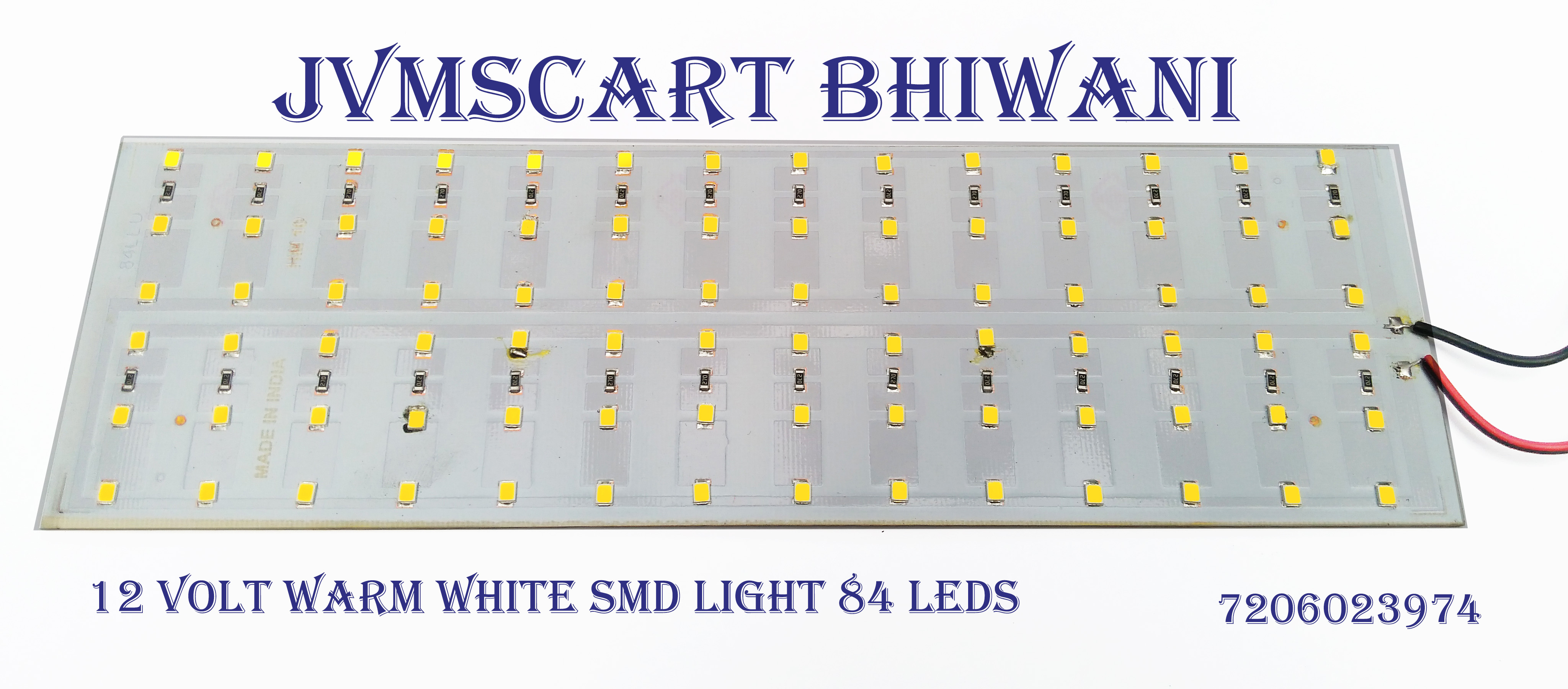 Buy 12 volt DC warm white smd 84 leds strip light with free AC to DC ...