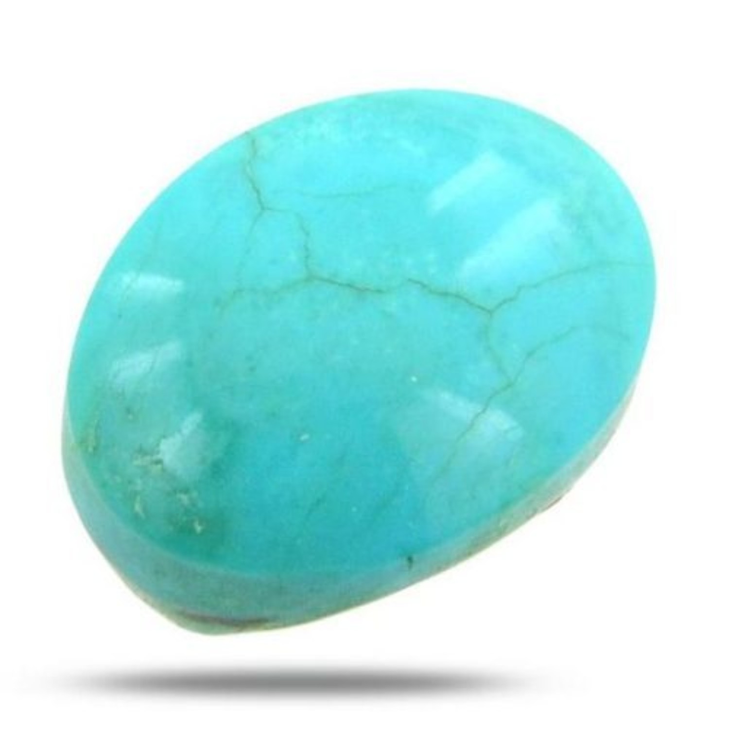 Buy 6.50 Ratti Turquoise (Firoza) Natural & Real Stone 100% Natural Lab ...